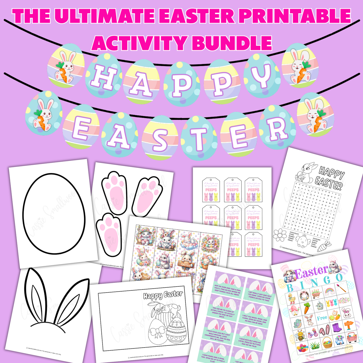 The Ultimate Easter Printable Activity Bundle – Cassie Smallwood