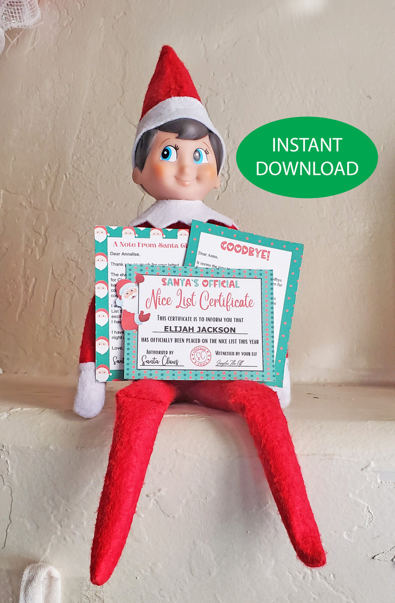 Editable Elf Letter Printable Bundle – Cassie Smallwood