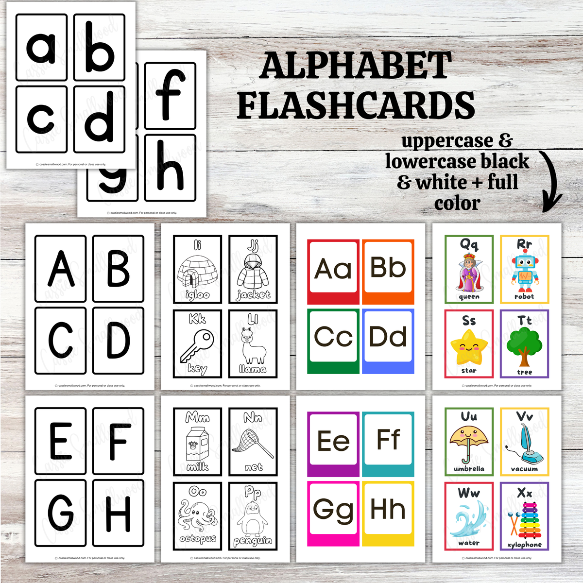 The Ultimate Learning Flashcards Bundle (850+ Printable Flash Cards Fo ...