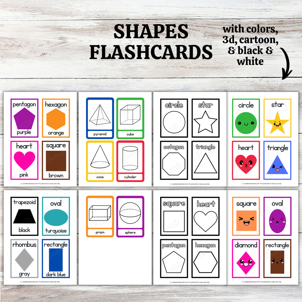 The Ultimate Learning Flashcards Bundle (850+ Printable Flash Cards Fo ...