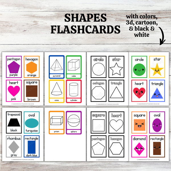 The Ultimate Learning Flashcards Bundle (850+ Printable Flash Cards Fo ...