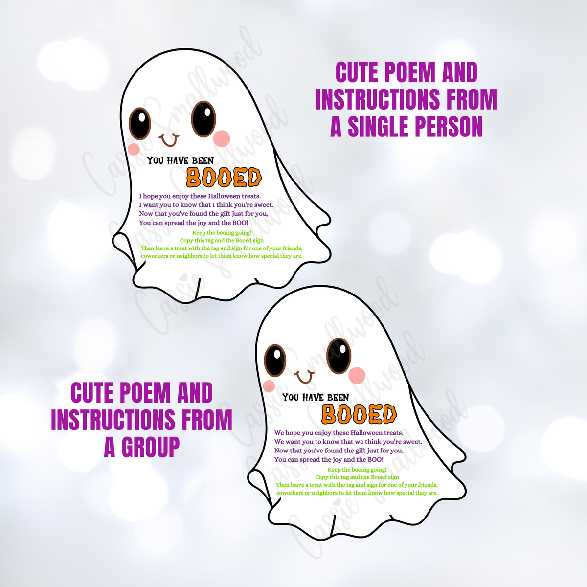 You've Been Booed Printables – Cassie Smallwood