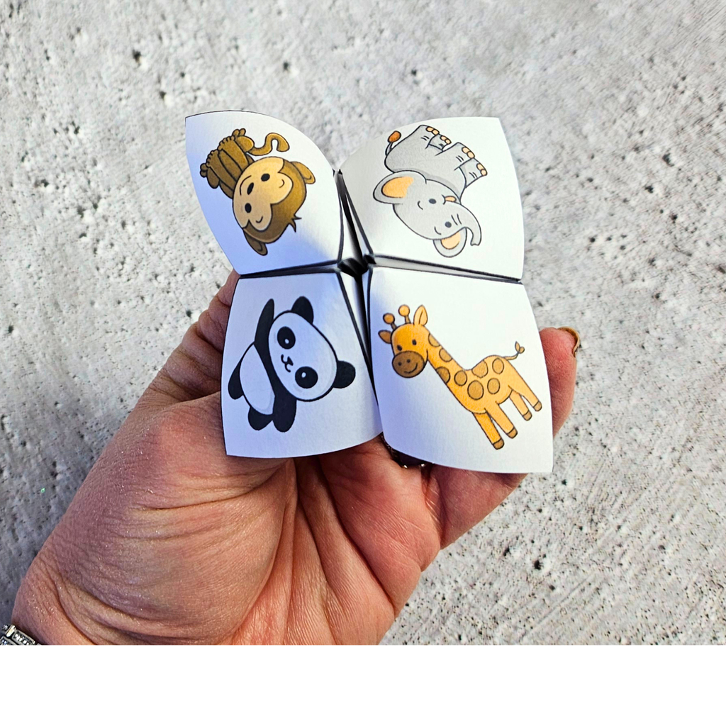 9 CUTE Printable Cootie Catchers For Kids (Paper Fortune Tellers ...