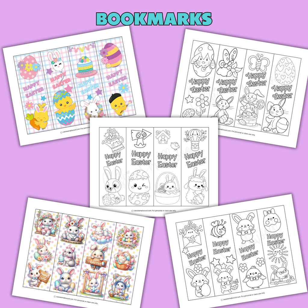 The Ultimate Easter Printable Activity Bundle – Cassie Smallwood