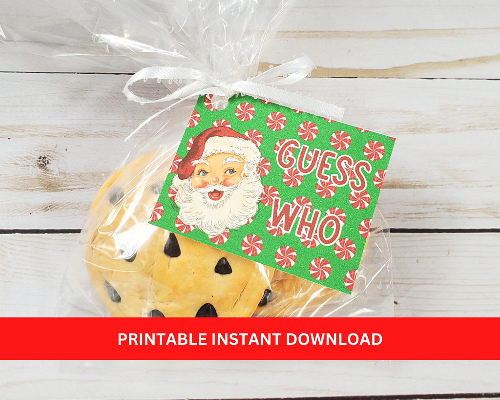 Printable Secret Santa Gift Tags – Cassie Smallwood