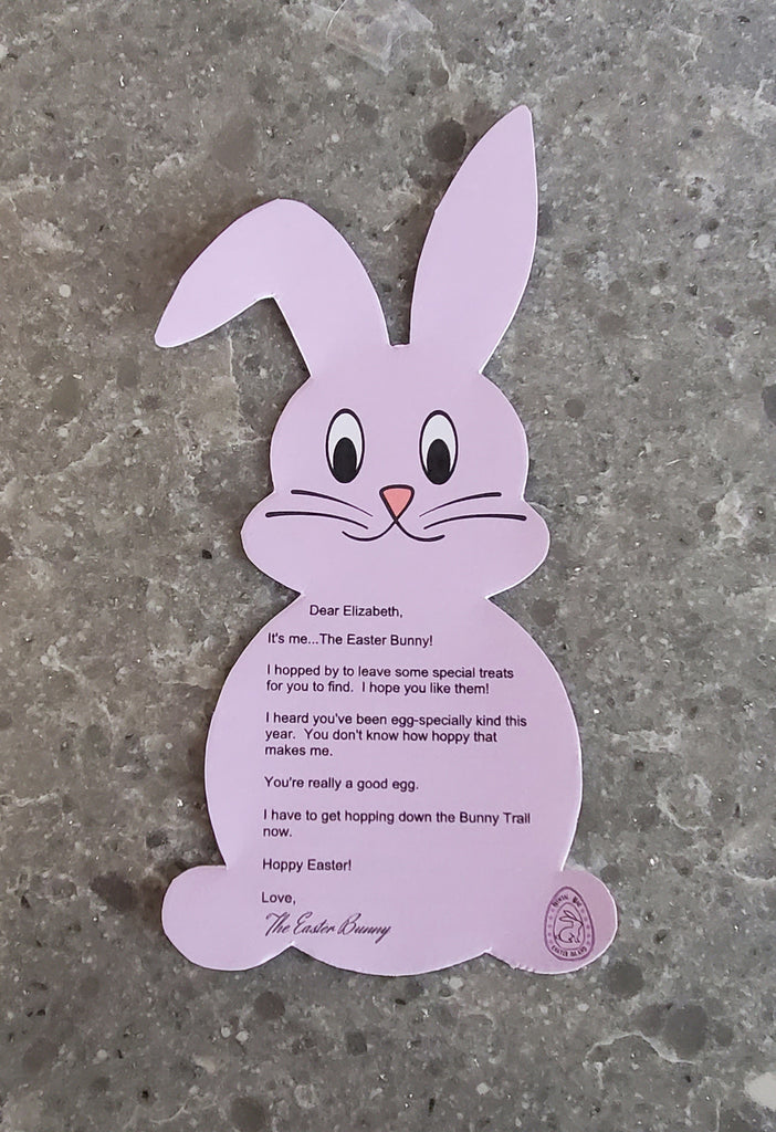 Editable Easter Bunny Letter Template – Cassie Smallwood