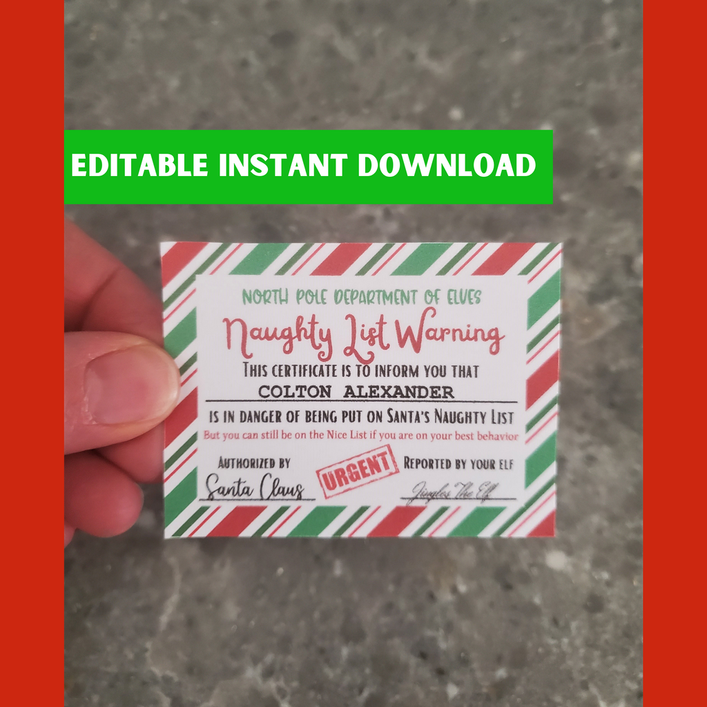 Mini Printable Christmas Elf Letters Bundle of 5 – Cassie Smallwood